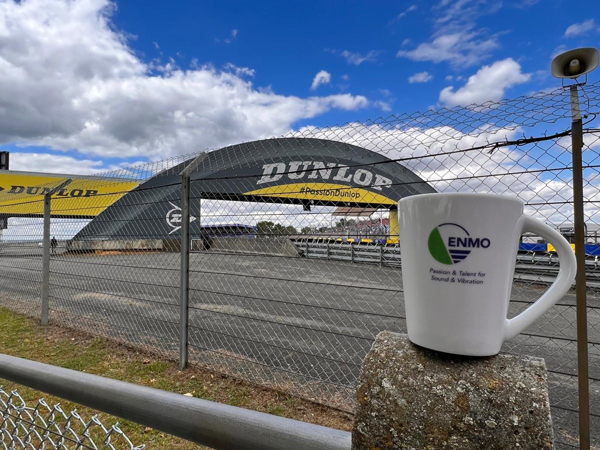 ENMO • Sound & Vibration Technology • ENMO mug on tour in 2022 - ENMO